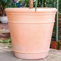 Terracotta Pottery | Hand Thrown Bowl Planters | Mims Pottery
